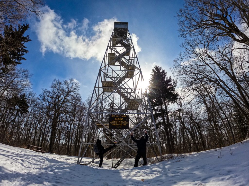 Valentine's Day Hike to Red Hill Fire Tower - Hiking & Biking Trails